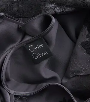 Carine Gilson Silk Long Cérès Nightdress