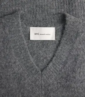 AMI Paris Wool Sleeveless Sweater