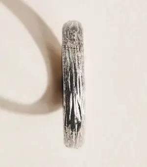 BLEUE BURNHAM Sterling Oak Band Ring