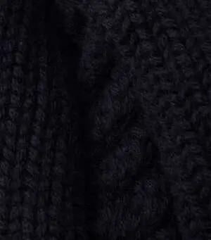 Prada Virgin Wool Triangle Beanie