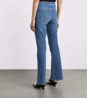7 For All Mankind The Leggy Bootcut Crop Jeans