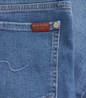 7 For All Mankind The Leggy Bootcut Crop Jeans