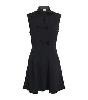 Claudie Pierlot Tie-front Mini Dress