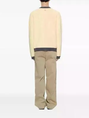 WOOYOUNGMI Ribbed-knit Buttoned Cardigan