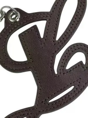 LUAR Logo-plaque Charm - Brown