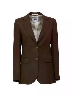 QL2 QUELLEDUE Wool Single-breasted Blazer