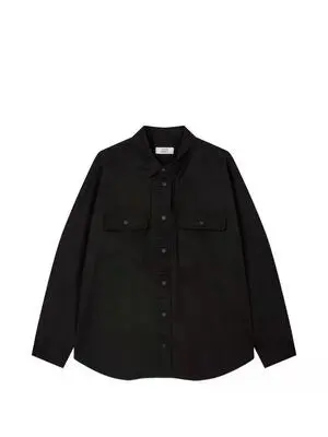 STUDIO TOMBOY Button-down Flap-pocket Shirt