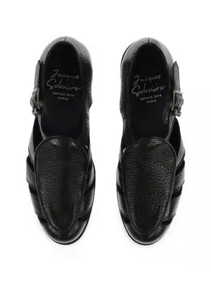 JACQUES SOLOVIÈRE PARIS Franck Leather Sandals