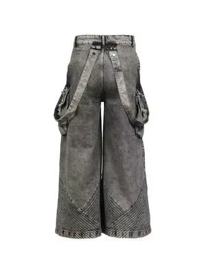 FINE CHAOS Dancefloor’s Star Quilted Jeans