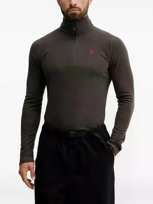 Fjallraven Zip-up High-neck Sweatshirt