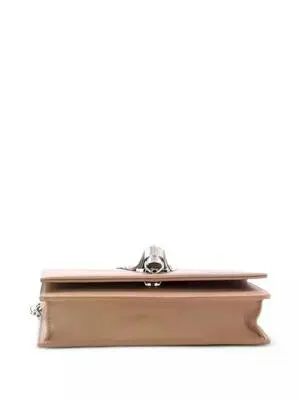 Saint Laurent Leather Monogram Tassel Cross Body Wallet