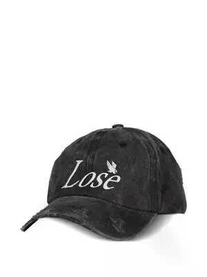CAPTURE GALLERY Distressed Embroidered Cap