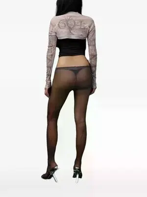 604SERVICE Eos Double-strap Crop Top