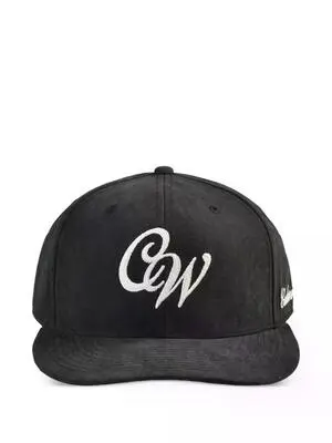 CEDARWOOD Logo-embroidered Snapback Baseball Hat - Black