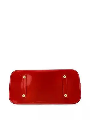 LOUIS VUITTON Alma Handbag Monogram Vernis Gm Satchel