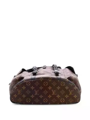 LOUIS VUITTON Christopher Macassar Monogram Canvas Mm Backpack