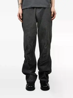 NO BISHOP NO KING Arc Waxed Cotton Trousers