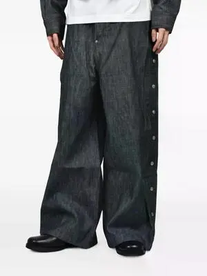 RIVET & HIDE Super Baggy Side-snap Jeans