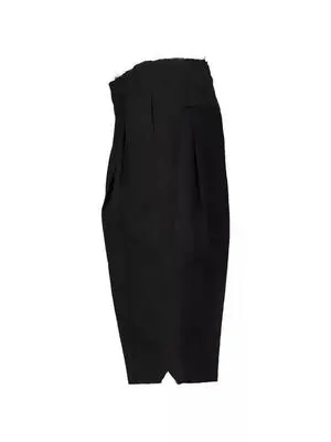 BIBLIOTHERK Raw-edge Balloon Shorts