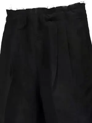BIBLIOTHERK Raw-edge Balloon Shorts