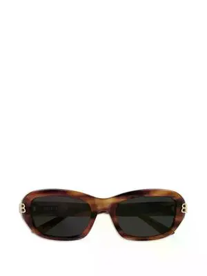 Balenciaga Browline Sunglasses - Brown