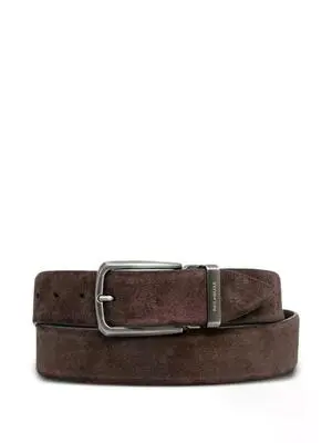 Paul & Shark Suede Buckle-fastening Belt - Brown