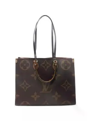 LOUIS VUITTON Monogram Giant On-the-go Tote Bag - Brown