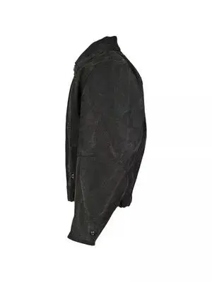 UNDER THE SIGN Dustborn Light Patchwork Bomber Jacket