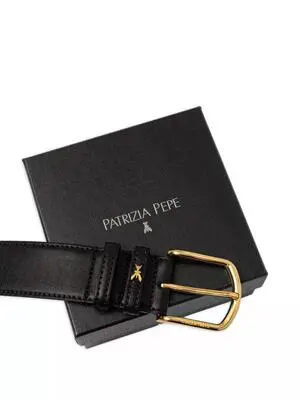 Patrizia Pepe Leather Logo-plaque Belt