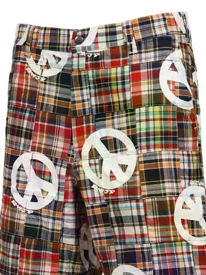 SWJP Madras Patchwork Shorts