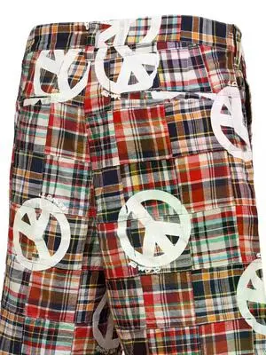 SWJP Madras Patchwork Shorts