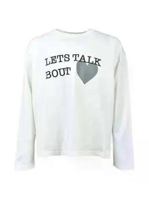 CEDARWOOD Ats Slogan-print Long-sleeve T-shirt