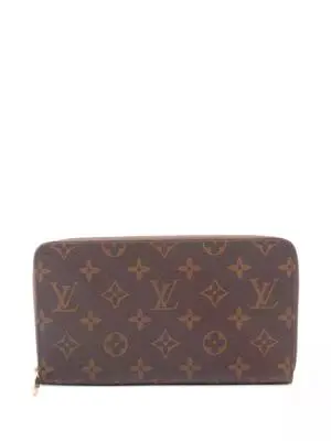 LOUIS VUITTON 2019 Monogram Zippy Wallet - Brown
