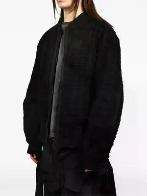 TROUBLED WATERS Mummy Distressed Bomber Jacket
