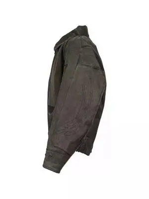 UNDER THE SIGN Patchwork Waxed Cotton Jacket