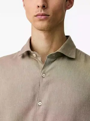 Paul & Shark Houndstooth-print Cuff Shirt