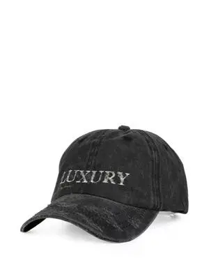 CAPTURE GALLERY Distressed Embroidered Baseball Cap