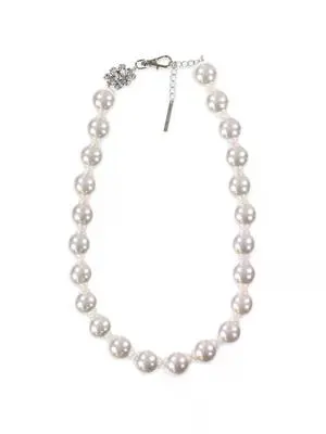 YELLOWSWALLOW Crystal-embellished Pearl Necklace