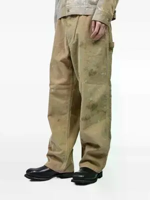 SWJP Paint-splatter Corduroy Trousers