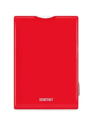 SECRETFACT The Base Ms Card Holder - Red