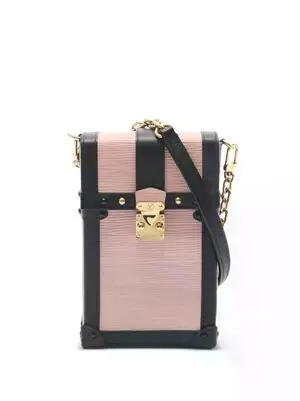 LOUIS VUITTON Epi Leather Trunk Shoulder Bag - Pink