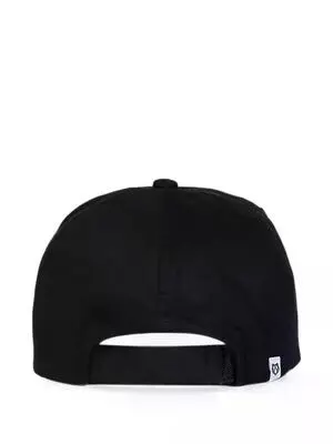 VIVAMUS Distressed Logo-embroidered Cap