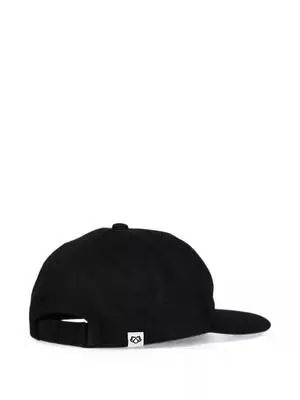 VIVAMUS Distressed Logo-embroidered Cap