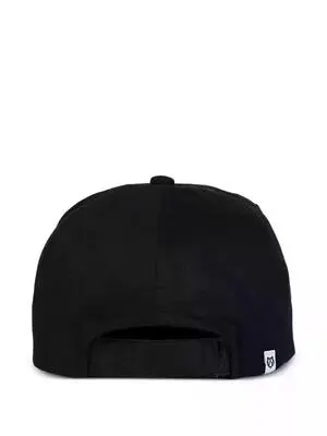 VIVAMUS Distressed Logo-embroidered Cap