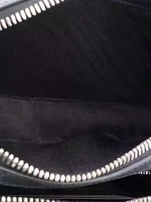 Gucci 2000-2015 Gg Supreme Web Crossbody Bag - Black