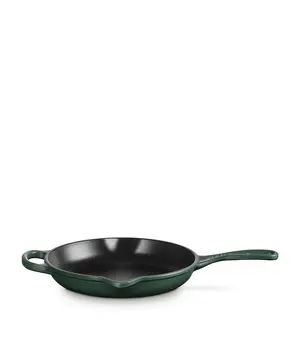 LE CREUSET Cast Iron Skillet - Green