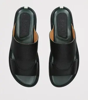 BROTINI Leather Two-strap Sandals