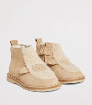 Bonpoint Suede Mike Derby Shoes