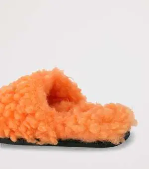 Kurt Geiger Kensington Faux Shearling Slippers