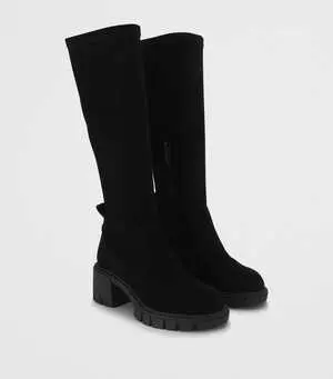 Kurt Geiger Suede Clarence Knee-high Boots